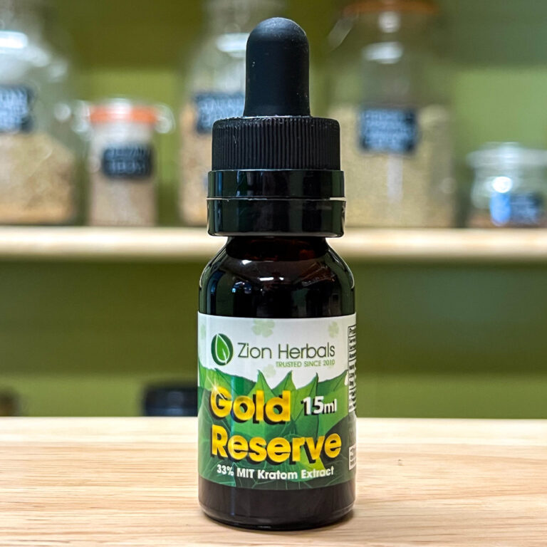 Gold Reserve 15ml with 33% MIT Kratom Liquid Extract