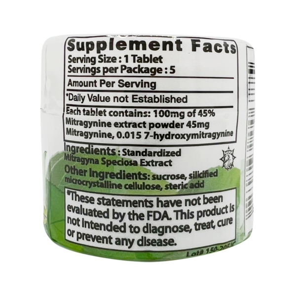 Gold Reserve with 45% MIT Kratom Extract Capsules – Zion Herbals