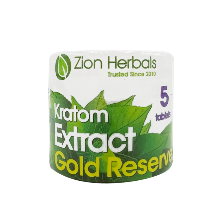 Gold Reserve with 45% MIT Kratom Extract Tablets