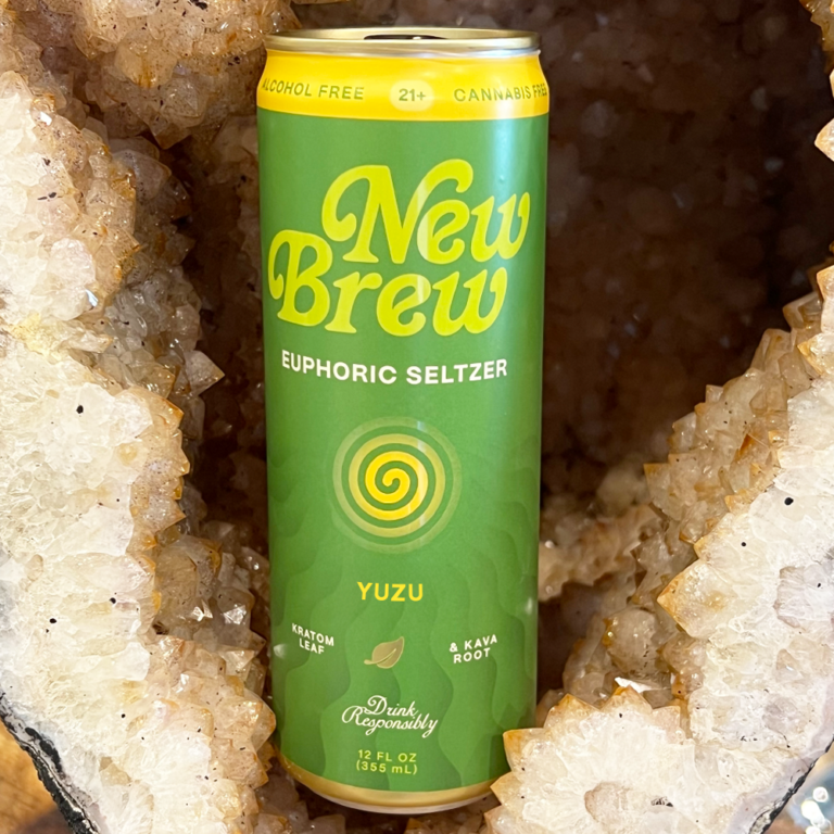 New Brew Kratom and Kava Infused Seltzer